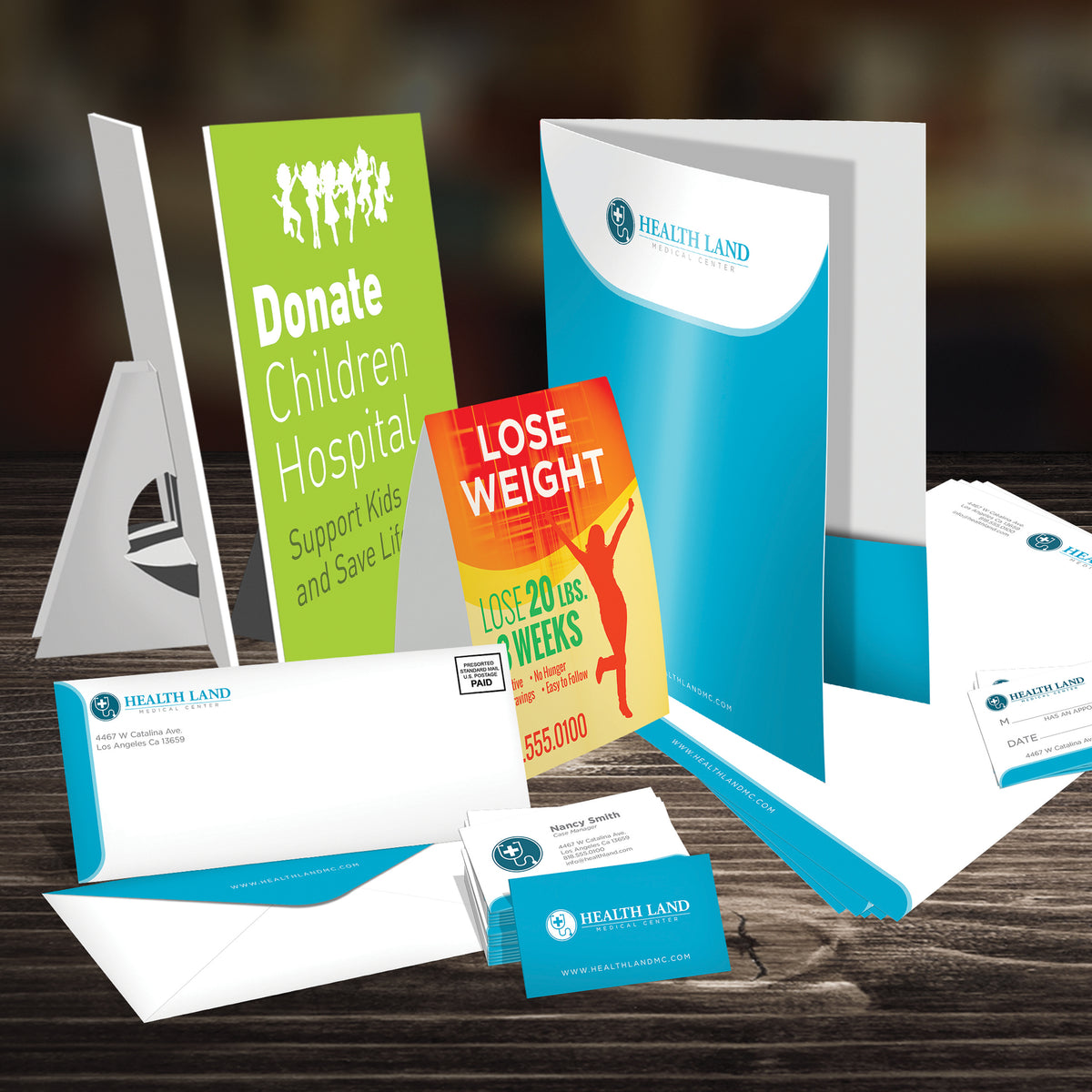 Marketing Materials - Folders - Door Hangers - Envelopes - Invoices ...
