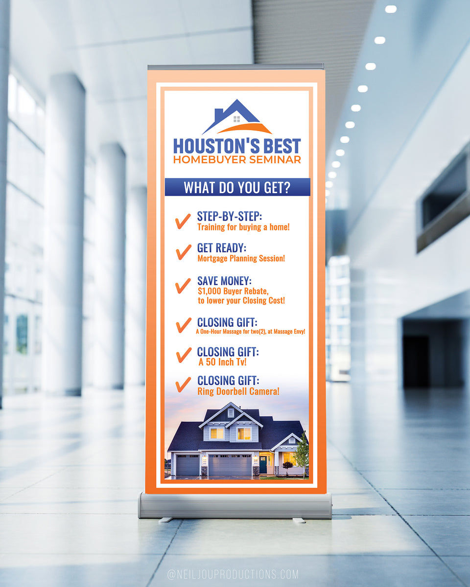 Banner Stand – Neil Jou Productions